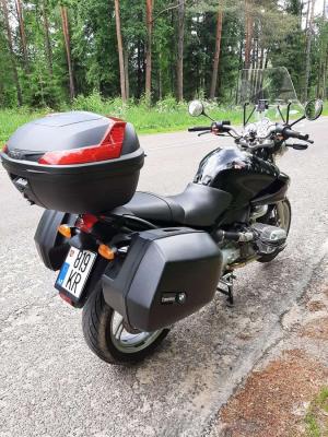 Black BMW R 1150R 2002 in Vilnius, with an engine capacity of 1.15 L and mileage of 105 thousand km for 2350 €, photo 19 on AUTOMOTO.COM.LV