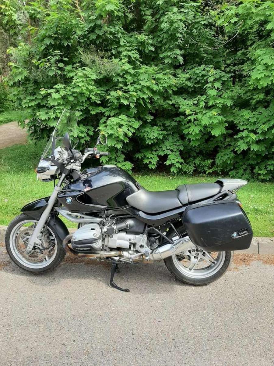 Black BMW R 1150R 2002 in Vilnius, with an engine capacity of 1.15 L and mileage of 105 thousand km for 2350 €, photo 23 on AUTOMOTO.COM.LV