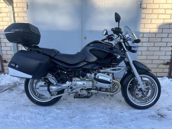 Black BMW R 1150R 2003 in Birstonas, with an engine capacity of 1.15 L and mileage of 44 thousand km for 2999 €, photo 4 on AUTOMOTO.COM.LV