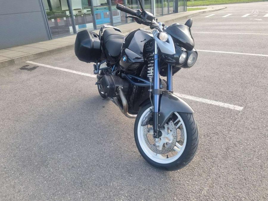 Черный БМВ R 1150R 2004 в Алитус, объемом двигателя 1.15 л и пробегом 77 тыс. км за 3250 €, фото 5 на AUTOMOTO.COM.LV