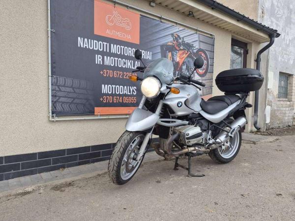 Grey BMW R 1150R 2003 in Panevezys, with an engine capacity of 1.15 L and mileage of 67 thousand km for 1950 €, photo 2 on AUTOMOTO.COM.LV