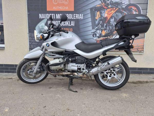 Grey BMW R 1150R 2003 in Panevezys, with an engine capacity of 1.15 L and mileage of 67 thousand km for 1950 €, photo 4 on AUTOMOTO.COM.LV