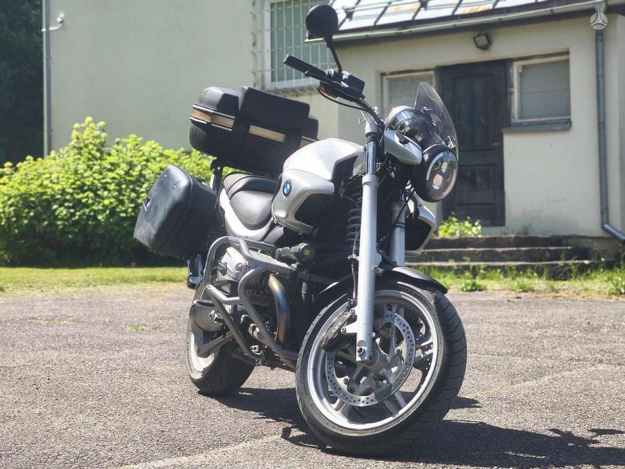 Pelēks BMW R 1150R 2005 Viļņa, ar dzinēja tilpumu 1.15 L un nobraukumu 59 tūkst. km par 2800 €, foto 6 vietnē AUTOMOTO.COM.LV