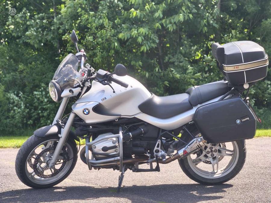 Pelēks BMW R 1150R 2005 Viļņa, ar dzinēja tilpumu 1.15 L un nobraukumu 59 tūkst. km par 2800 €, foto 12 vietnē AUTOMOTO.COM.LV