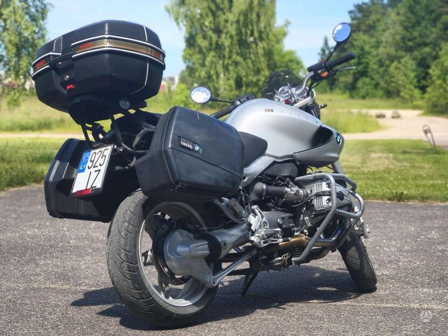 Pelēks BMW R 1150R 2005 Viļņa, ar dzinēja tilpumu 1.15 L un nobraukumu 59 tūkst. km par 2800 €, foto 13 vietnē AUTOMOTO.COM.LV