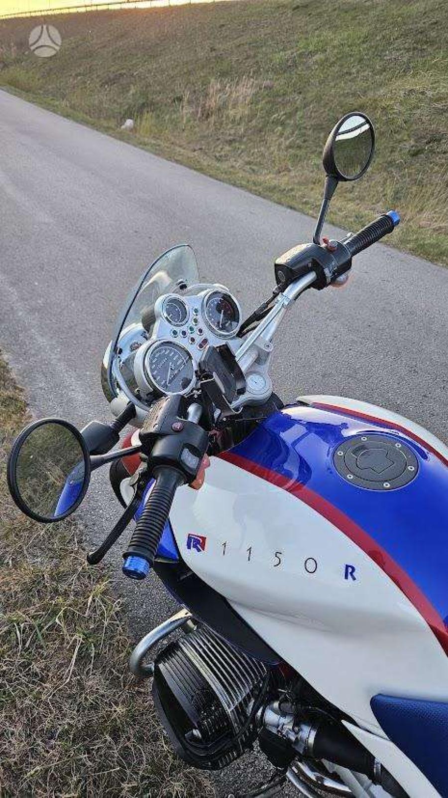 BMW R 1150R 2002 in Siauliai, with an engine capacity of 1.13 L and mileage of 101 thousand km for 1750 €, photo 15 on AUTOMOTO.COM.LV