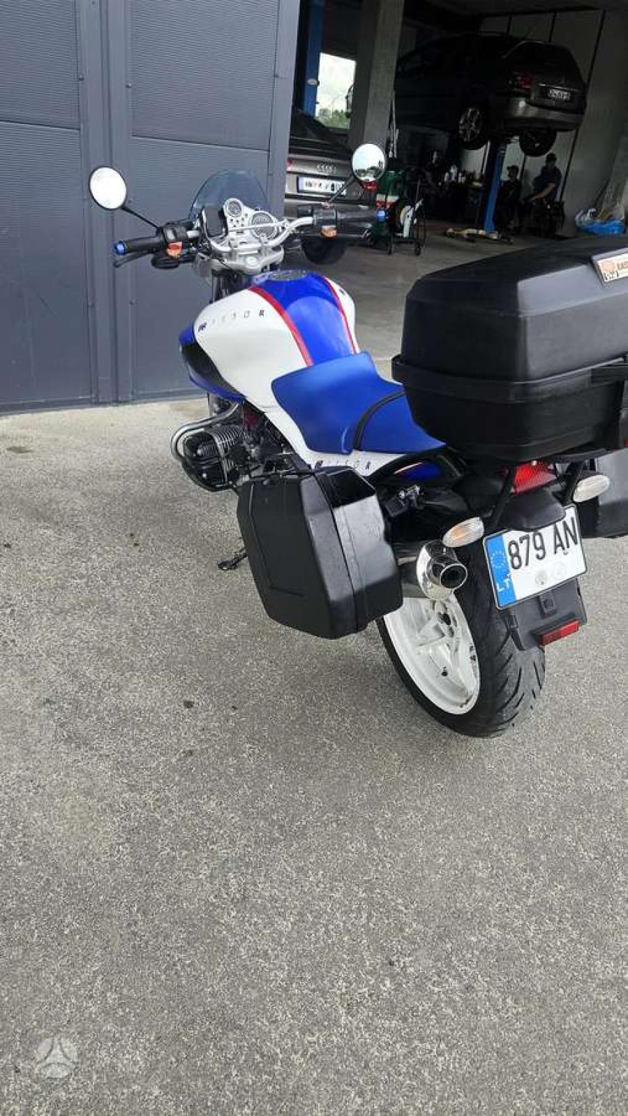 BMW R 1150R 2002 in Siauliai, with an engine capacity of 1.13 L and mileage of 101 thousand km for 1750 €, photo 16 on AUTOMOTO.COM.LV