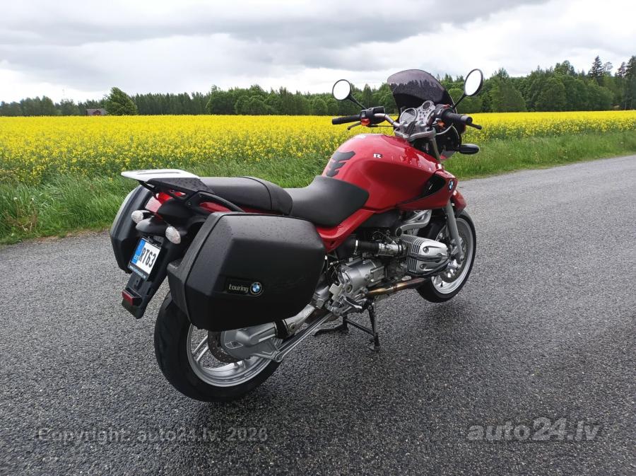 Red BMW R 1150R 2004 in Tartu, with an engine capacity of 1.13 L and mileage of 65 thousand km for 3190 €, photo 8 on AUTOMOTO.COM.LV