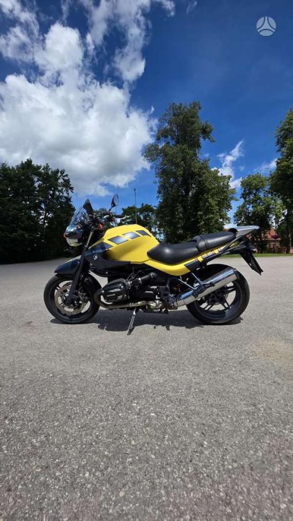Yellow BMW R 1150R 2002 in Kaunas, with an engine capacity of 1.13 L and mileage of 55 thousand km for 2100 €, photo 1 on AUTOMOTO.COM.LV