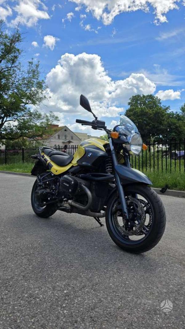 Yellow BMW R 1150R 2002 in Kaunas, with an engine capacity of 1.13 L and mileage of 55 thousand km for 2100 €, photo 3 on AUTOMOTO.COM.LV
