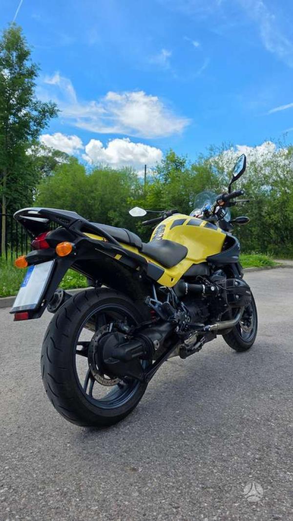 Yellow BMW R 1150R 2002 in Kaunas, with an engine capacity of 1.13 L and mileage of 55 thousand km for 2100 €, photo 4 on AUTOMOTO.COM.LV