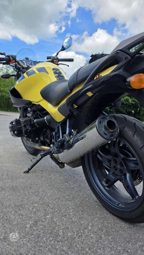 Yellow BMW R 1150R 2002 in Kaunas, with an engine capacity of 1.13 L and mileage of 55 thousand km for 2100 €, photo 5 on AUTOMOTO.COM.LV