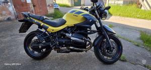 Yellow BMW R 1150R 2002 in Visaginas, with an engine capacity of 1.15 L and mileage of 80 thousand km for 2500 €, photo 3 on AUTOMOTO.COM.LV