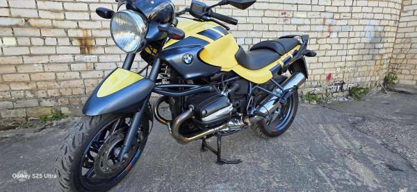 BMW R 1150R 2002 in Visaginas on AUTOMOTO.COM.LV Yellow BMW R 1150R 2002 in Visaginas, with an engine capacity of 1.15 L and mileage of 80 thousand km for 2500 €, photo 6 on AUTOMOTO.COM.LV