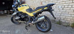 Yellow BMW R 1150R 2002 in Visaginas, with an engine capacity of 1.15 L and mileage of 80 thousand km for 2500 €, photo 7 on AUTOMOTO.COM.LV