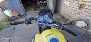 Yellow BMW R 1150R 2002 in Visaginas, with an engine capacity of 1.15 L and mileage of 80 thousand km for 2500 €, photo 11 on AUTOMOTO.COM.LV