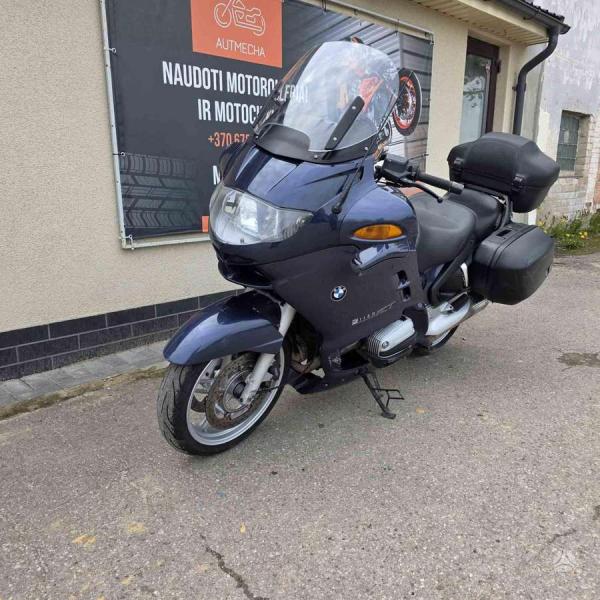 Zils BMW R 1150RT 2002 Panevēža, ar dzinēja tilpumu 1.15 L un nobraukumu 120 tūkst. km par 2200 €, foto 2 vietnē AUTOMOTO.COM.LV