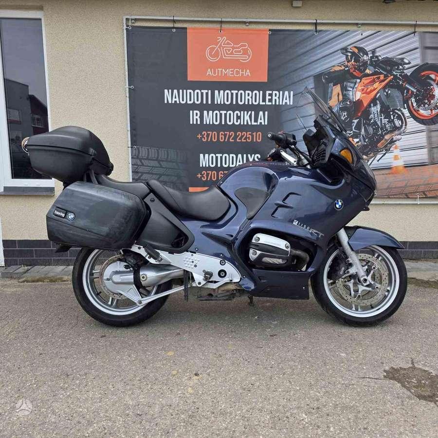 Синий БМВ R 1150RT 2002 в Паневежис, объемом двигателя 1.15 л и пробегом 120 тыс. км за 2200 €, фото 4 на AUTOMOTO.COM.LV