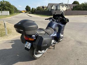 Blue BMW R 1150RT 2002 in Taurage, with an engine capacity of 1.13 L and mileage of 145 thousand km for 1650 €, photo 6 on AUTOMOTO.COM.LV