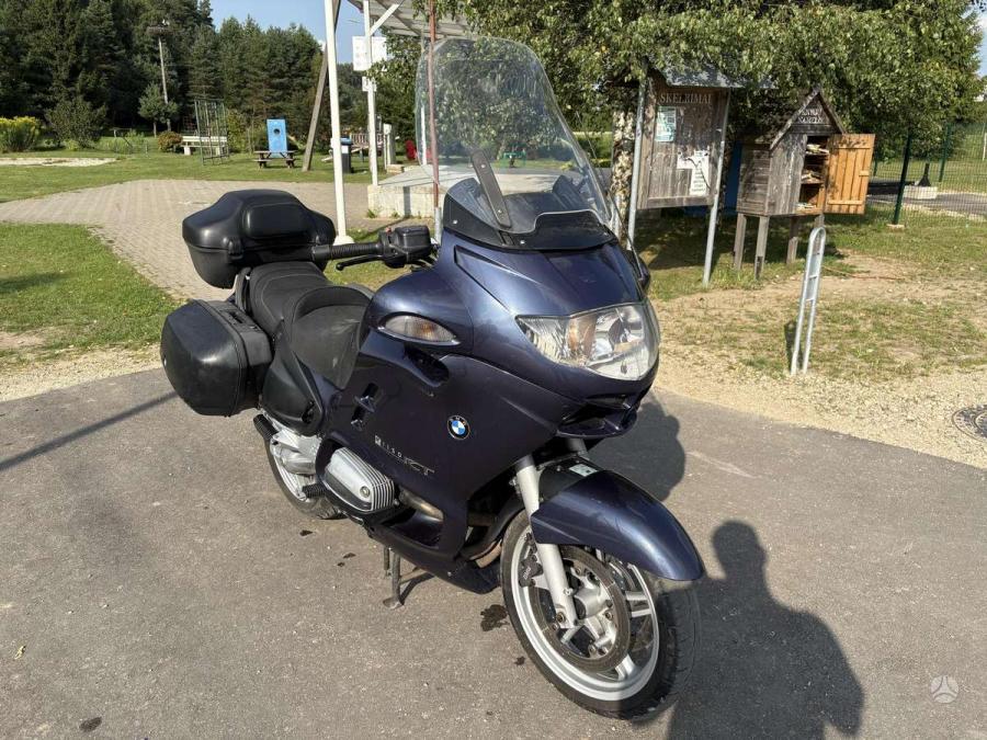 Blue BMW R 1150RT 2002 in Taurage, with an engine capacity of 1.13 L and mileage of 145 thousand km for 1650 €, photo 8 on AUTOMOTO.COM.LV