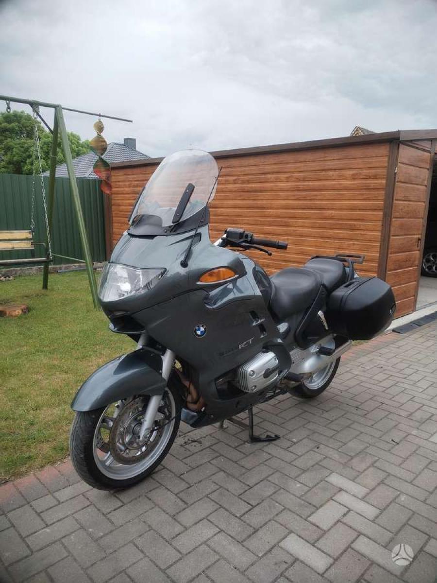 Green BMW R 1150RT 2004 in Radviliskis, with an engine capacity of 1.13 L and mileage of 54 thousand km for 2250 €, photo 4 on AUTOMOTO.COM.LV