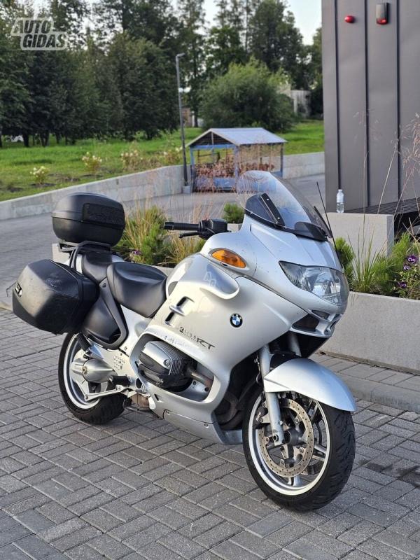 Pelēks BMW R 1150RT 2001 Viļņa, ar dzinēja tilpumu 1.15 L un nobraukumu 148 tūkst. km par 1350 €, foto 1 vietnē AUTOMOTO.COM.LV