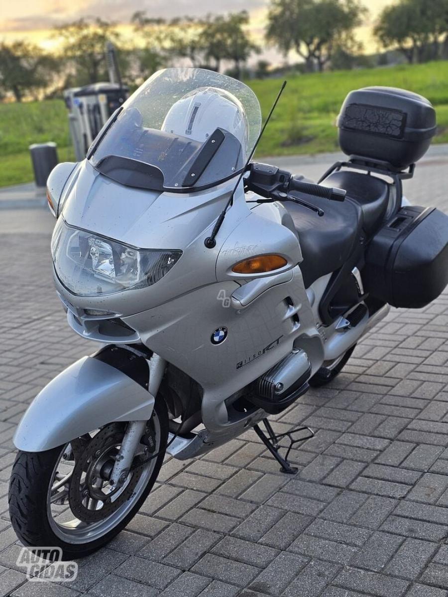 Серый БМВ R 1150RT 2001 в Вильнюс, объемом двигателя 1.15 л и пробегом 148 тыс. км за 1350 €, фото 5 на AUTOMOTO.COM.LV