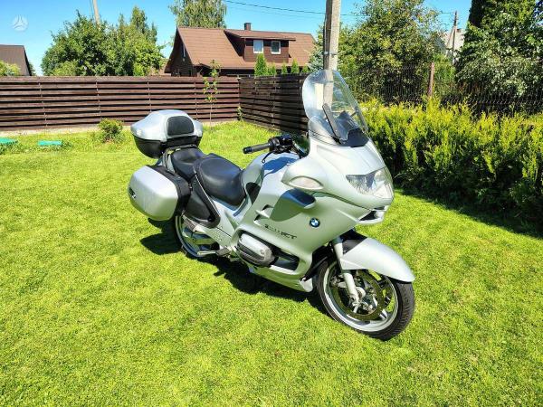 Grey BMW R 1150RT 2002 in Kaunas, with an engine capacity of 1.15 L and mileage of 148 thousand km for 1850 €, photo 2 on AUTOMOTO.COM.LV