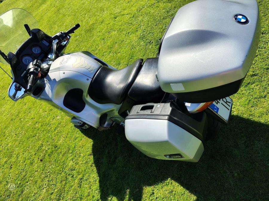 Grey BMW R 1150RT 2002 in Kaunas, with an engine capacity of 1.15 L and mileage of 148 thousand km for 1850 €, photo 8 on AUTOMOTO.COM.LV