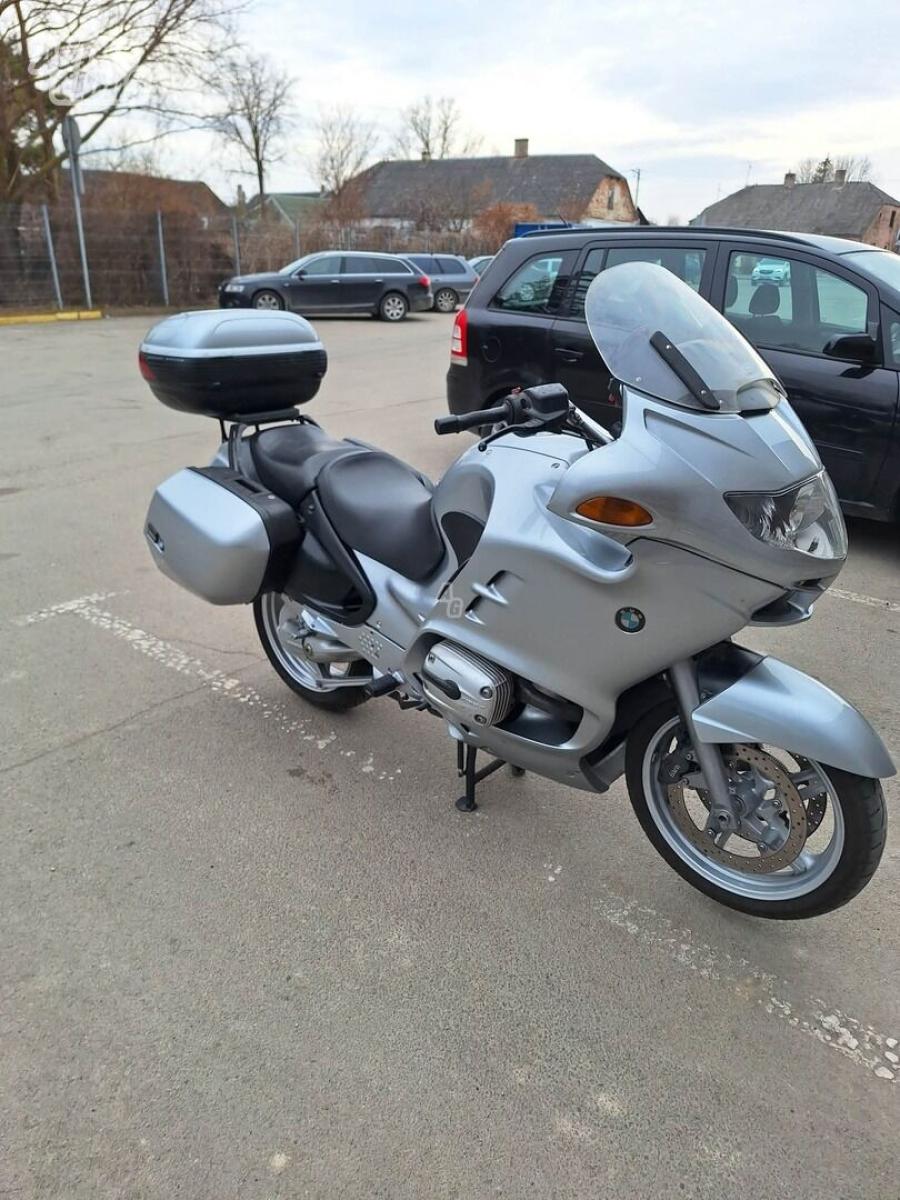 Grey BMW R 1150RT 2003 in Joniskis, with an engine capacity of 1.13 L and mileage of 120 thousand km for 1850 €, photo 1 on AUTOMOTO.COM.LV