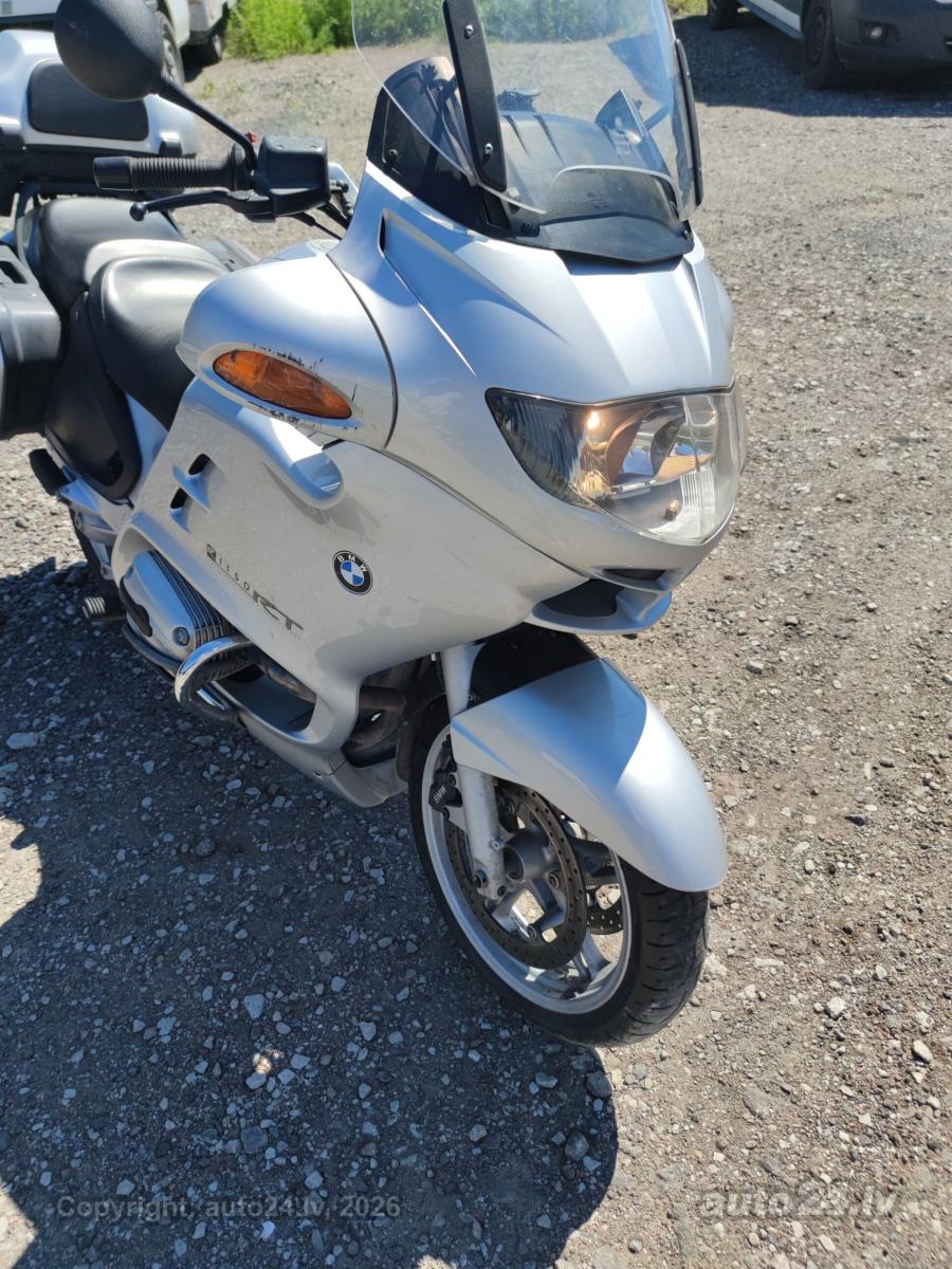 Grey BMW R 1150RT 2003 in Tallinn, with an engine capacity of 1.13 L and mileage of 111 thousand km for 2200 €, photo 4 on AUTOMOTO.COM.LV