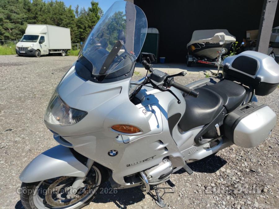 Grey BMW R 1150RT 2003 in Tallinn, with an engine capacity of 1.13 L and mileage of 111 thousand km for 2200 €, photo 6 on AUTOMOTO.COM.LV