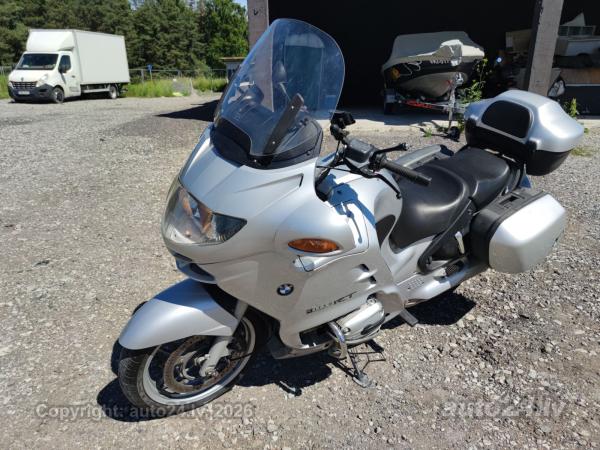 Grey BMW R 1150RT 2003 in Tallinn, with an engine capacity of 1.13 L and mileage of 111 thousand km for 2200 €, photo 10 on AUTOMOTO.COM.LV