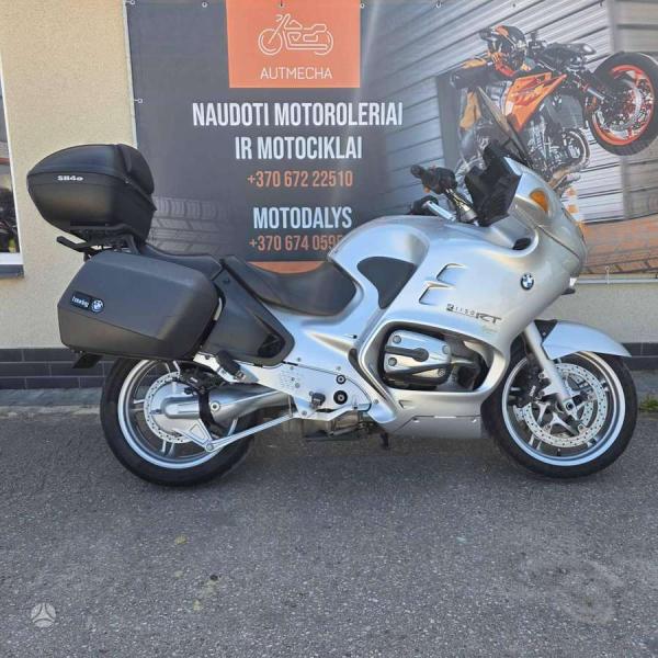 Grey BMW R 1150RT 2004 in Panevezys, with an engine capacity of 1.15 L and mileage of 41 thousand km for 2650 €, photo 3 on AUTOMOTO.COM.LV