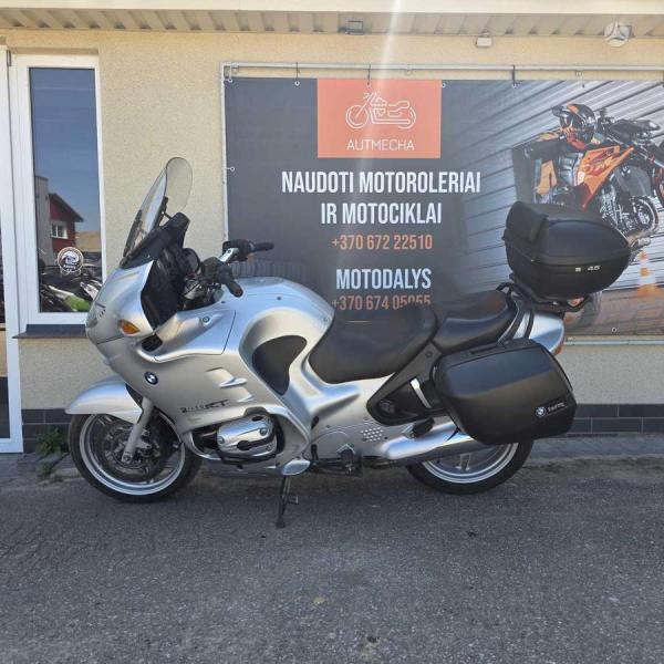 Grey BMW R 1150RT 2004 in Panevezys, with an engine capacity of 1.15 L and mileage of 41 thousand km for 2650 €, photo 4 on AUTOMOTO.COM.LV