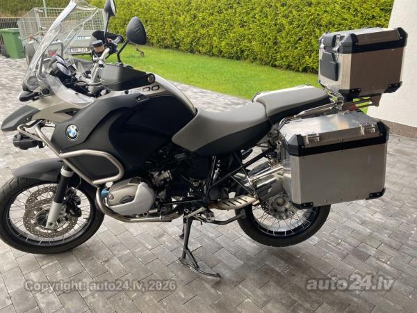 Black BMW R 1200GS ADVENTURE 2008 in Tallinn, with an engine capacity of 1.17 L and mileage of 19 thousand km for 7000 €, photo 7 on AUTOMOTO.COM.LV