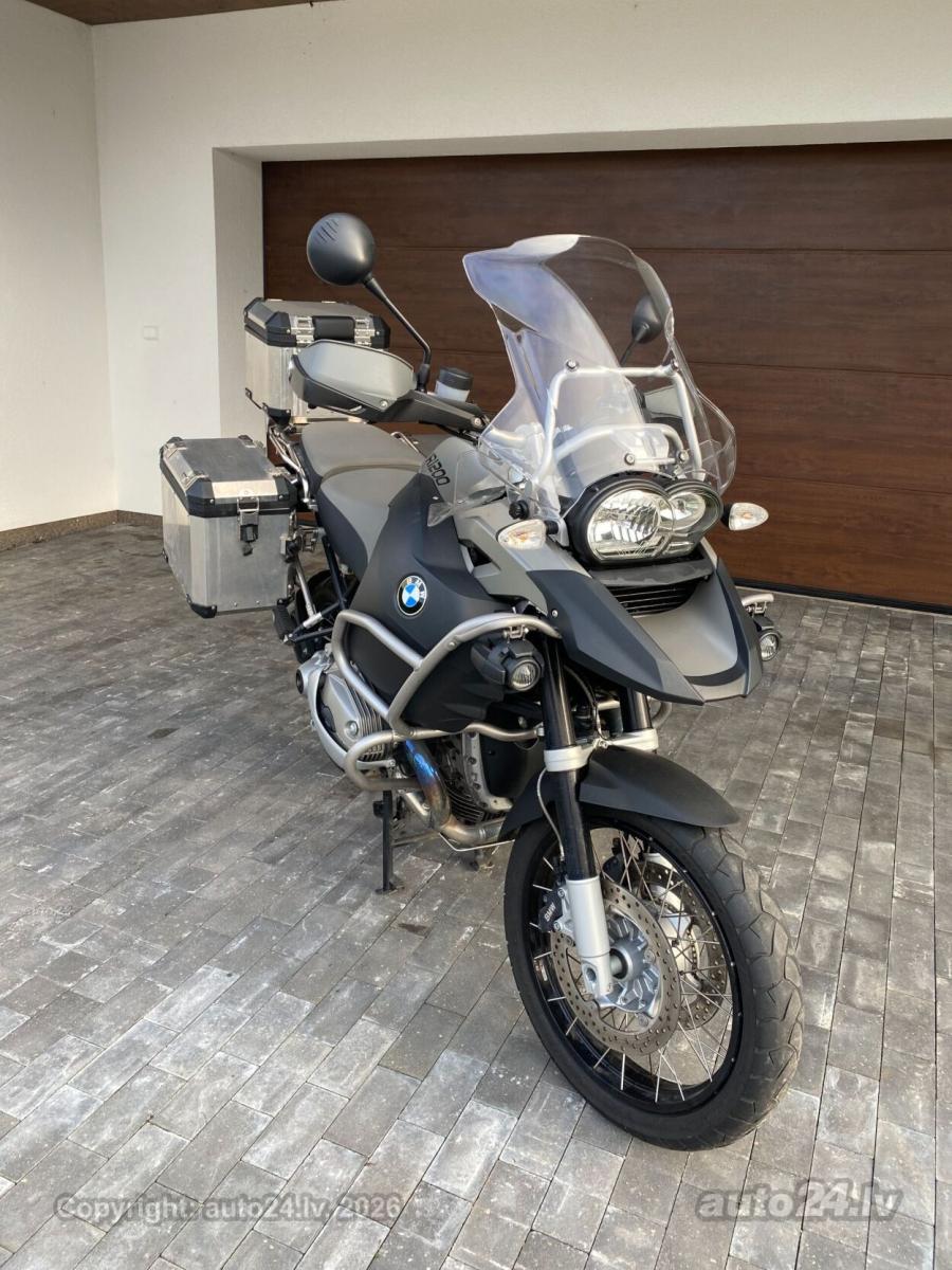 Black BMW R 1200GS ADVENTURE 2008 in Tallinn, with an engine capacity of 1.17 L and mileage of 19 thousand km for 7000 €, photo 17 on AUTOMOTO.COM.LV