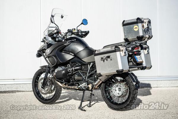 Black BMW R 1200GS ADVENTURE 2012 in Tartu, with an engine capacity of 1.17 L and mileage of 93 thousand km for 8500 €, photo 5 on AUTOMOTO.COM.LV