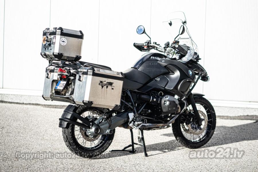Черный БМВ R 1200GS ADVENTURE 2012 в Тарту, объемом двигателя 1.17 л и пробегом 93 тыс. км за 8500 €, фото 7 на AUTOMOTO.COM.LV