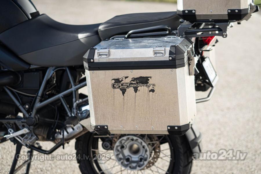 Черный БМВ R 1200GS ADVENTURE 2012 в Тарту, объемом двигателя 1.17 л и пробегом 93 тыс. км за 8500 €, фото 12 на AUTOMOTO.COM.LV