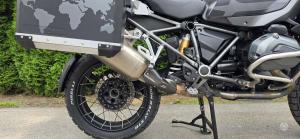 Black BMW R 1200GS ADVENTURE 2016 in Mazeikiai, with an engine capacity of 1.20 L and mileage of 72 thousand km for 12000 €, photo 9 on AUTOMOTO.COM.LV