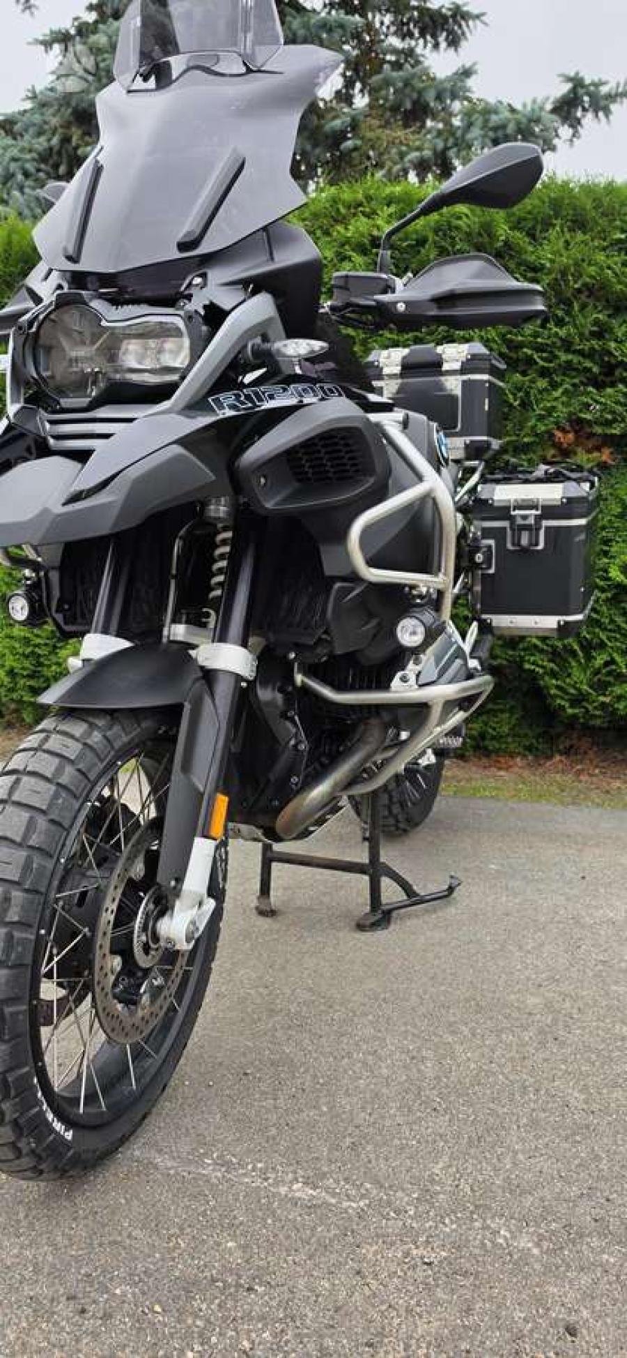 Black BMW R 1200GS ADVENTURE 2016 in Mazeikiai, with an engine capacity of 1.20 L and mileage of 72 thousand km for 12000 €, photo 13 on AUTOMOTO.COM.LV