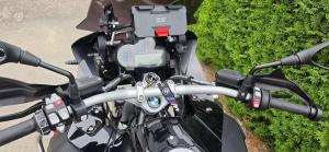 Black BMW R 1200GS ADVENTURE 2016 in Mazeikiai, with an engine capacity of 1.20 L and mileage of 72 thousand km for 12000 €, photo 14 on AUTOMOTO.COM.LV