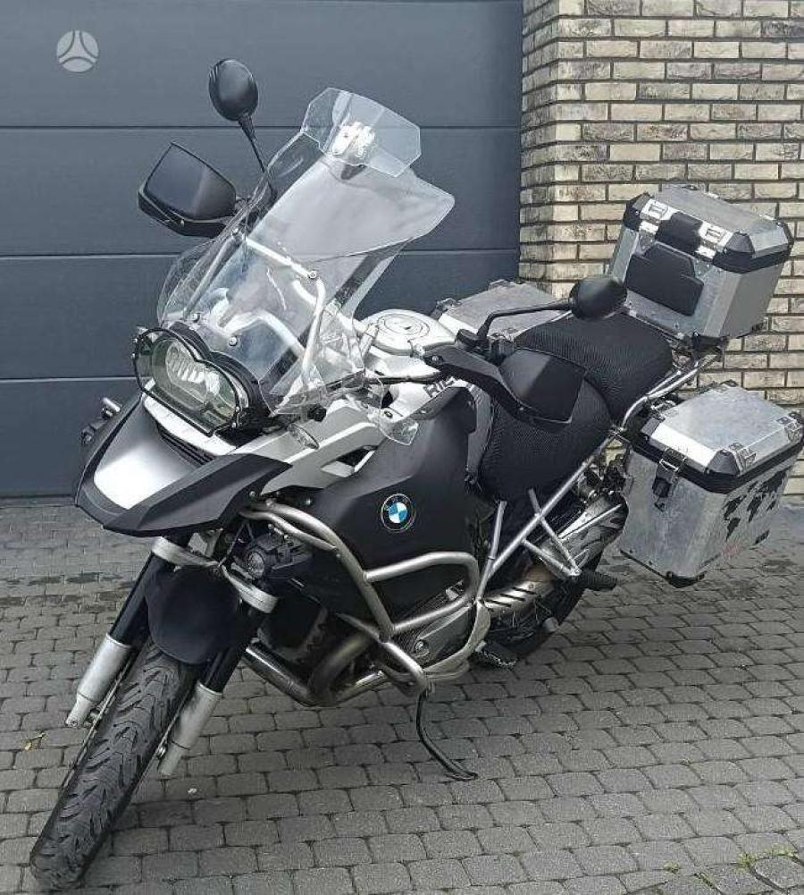 Pelēks BMW R 1200GS ADVENTURE 2008 Viļņa, ar dzinēja tilpumu 1.17 L un nobraukumu 80 tūkst. km par 5600 €, foto 4 vietnē AUTOMOTO.COM.LV