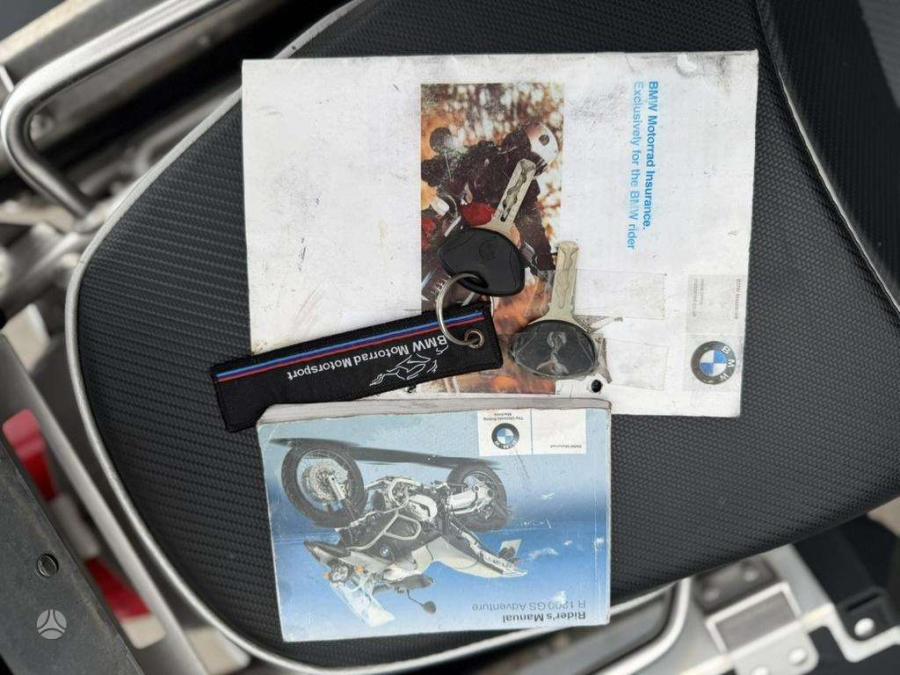 БМВ R 1200GS ADVENTURE 2006 в Вильнюс, объемом двигателя 0.00 л и пробегом 43 тыс. км за 6690 €, фото 10 на AUTOMOTO.COM.LV