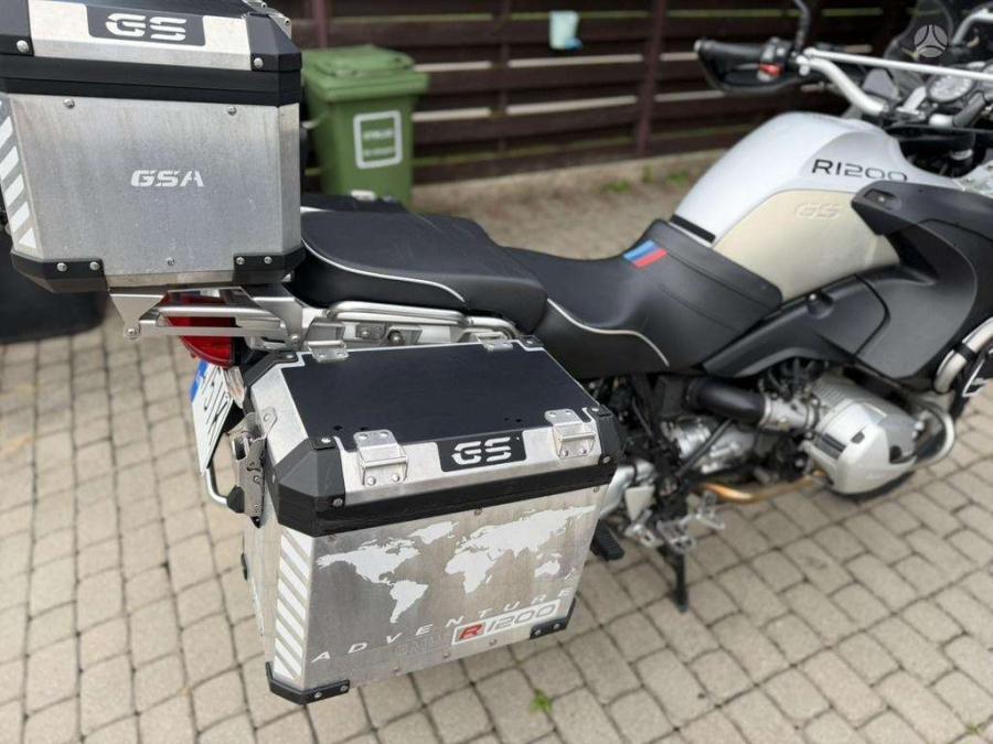 БМВ R 1200GS ADVENTURE 2006 в Вильнюс, объемом двигателя 0.00 л и пробегом 43 тыс. км за 6690 €, фото 15 на AUTOMOTO.COM.LV