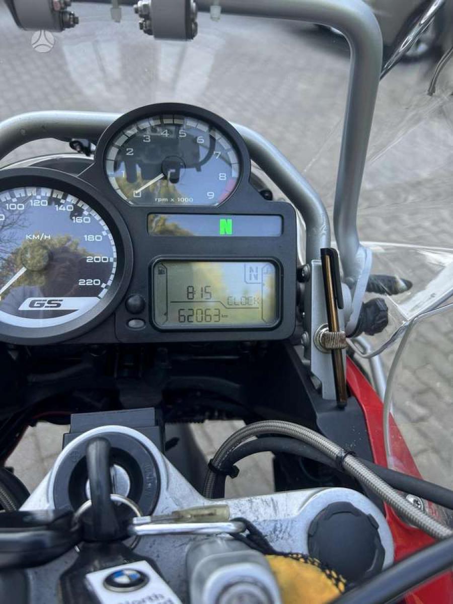 BMW R 1200GS ADVENTURE 2009 in Vilnius, with an engine capacity of 0.00 L and mileage of 62 thousand km for 6600 €, photo 7 on AUTOMOTO.COM.LV