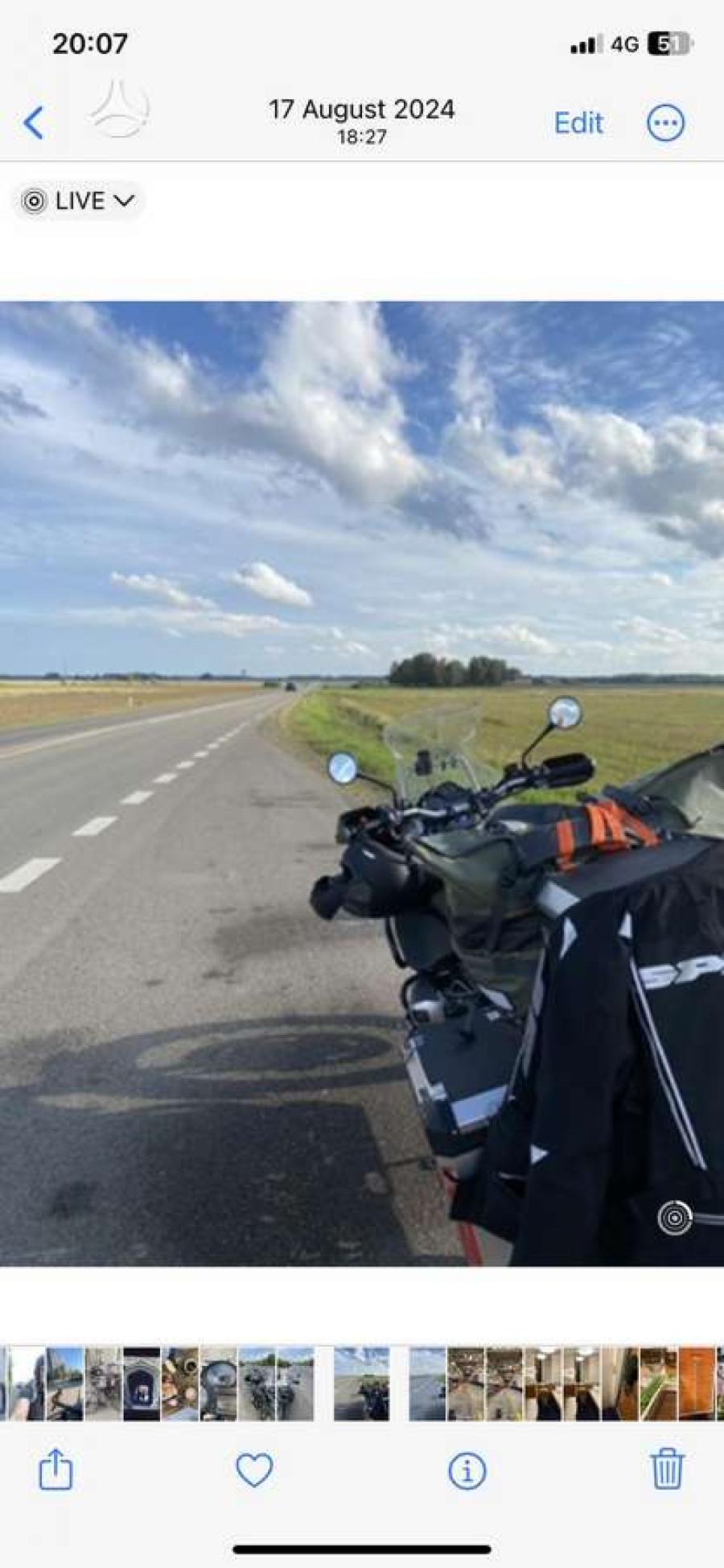 BMW R 1200GS ADVENTURE 2012 in Trakai, with an engine capacity of 1.17 L and mileage of 72 thousand km for 5900 €, photo 17 on AUTOMOTO.COM.LV