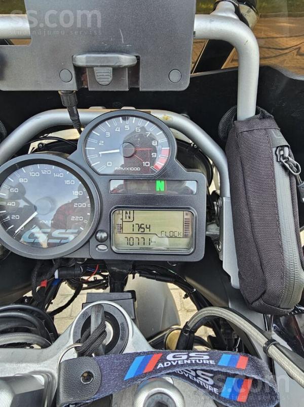 BMW R 1200GS ADVENTURE 2013 in Riga, with an engine capacity of 1.20 L and mileage of 0 thousand km for 8500 €, photo 6 on AUTOMOTO.COM.LV
