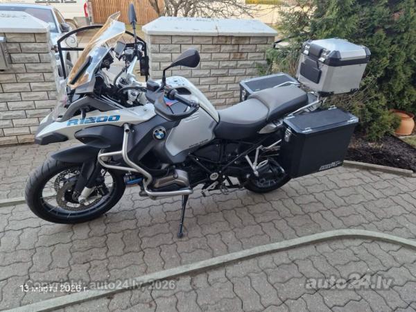 BMW R 1200GS ADVENTURE 2015 in Tartu, with an engine capacity of 0.00 L and mileage of 10 thousand km for 14000 €, photo 1 on AUTOMOTO.COM.LV